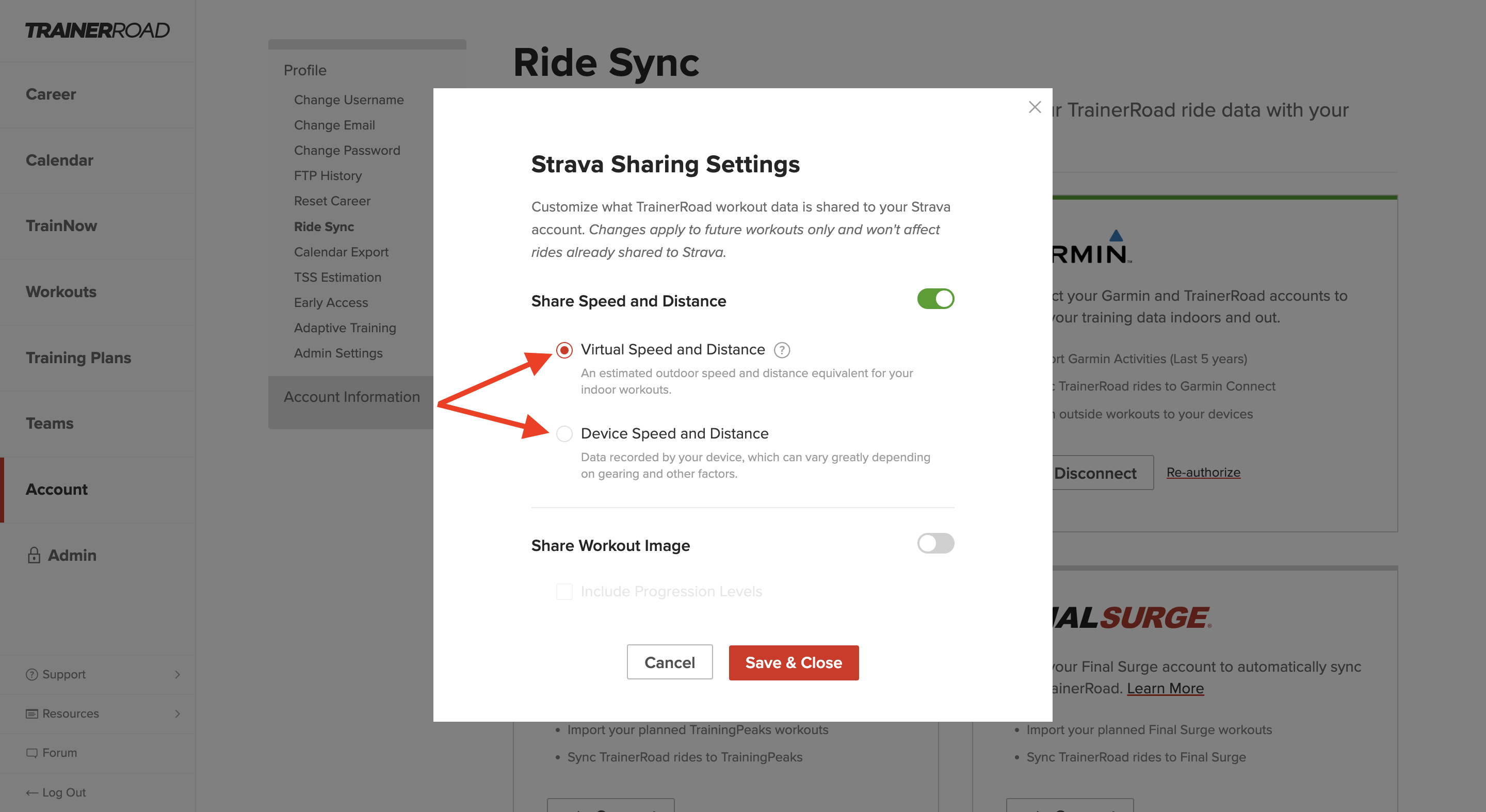 Syncing Strava to TrainerRoad – TrainerRoad