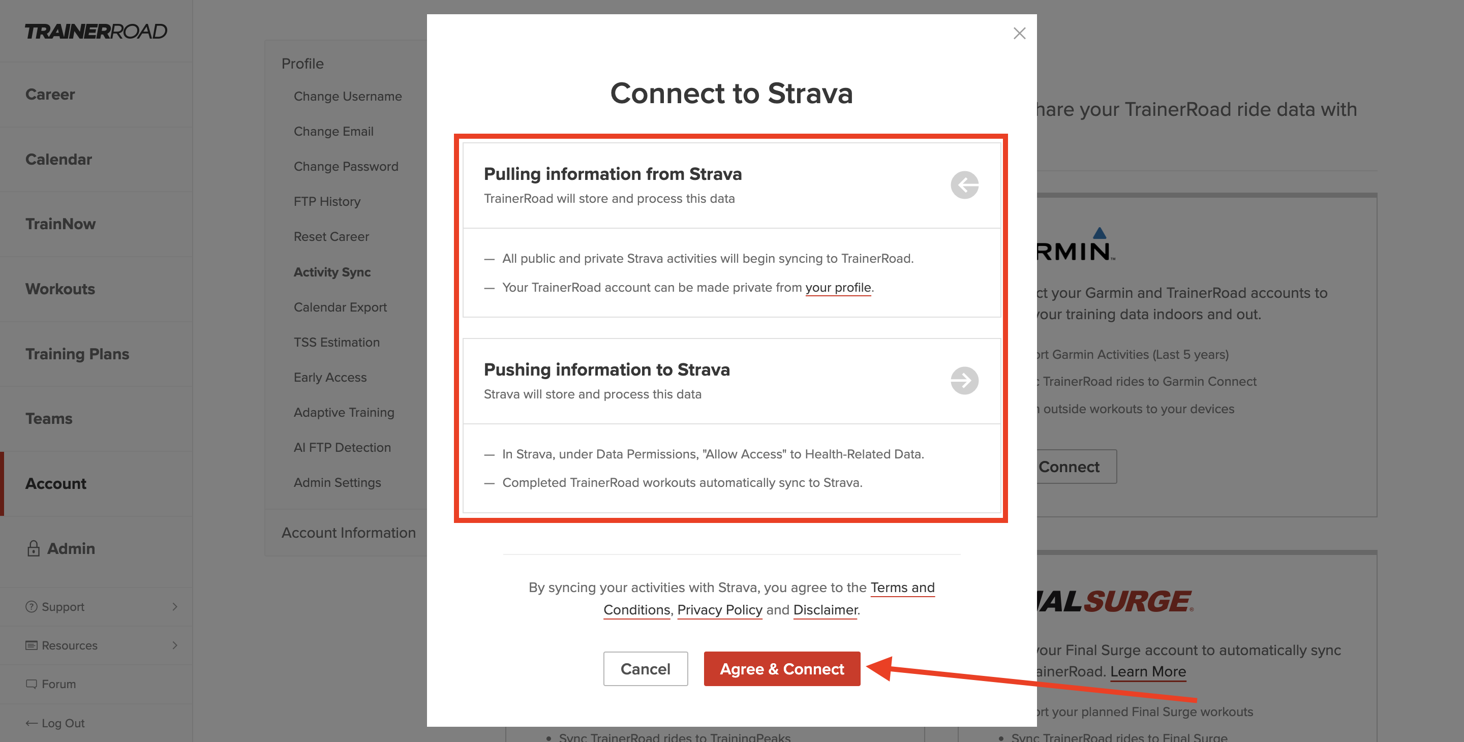 Syncing Strava to TrainerRoad – TrainerRoad