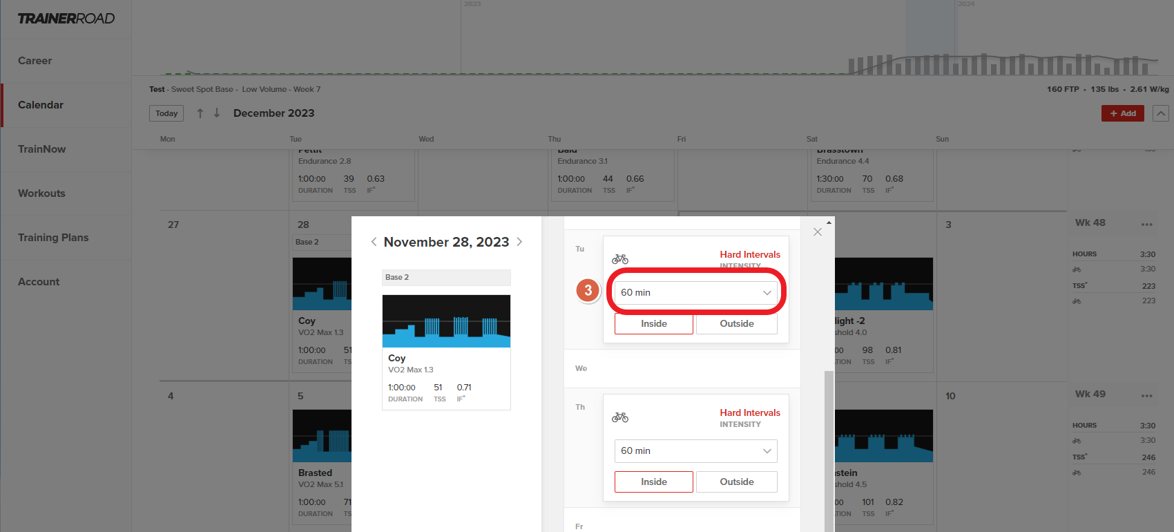 How to Adjust Your Current Plan's Custom Workout Duration – TrainerRoad