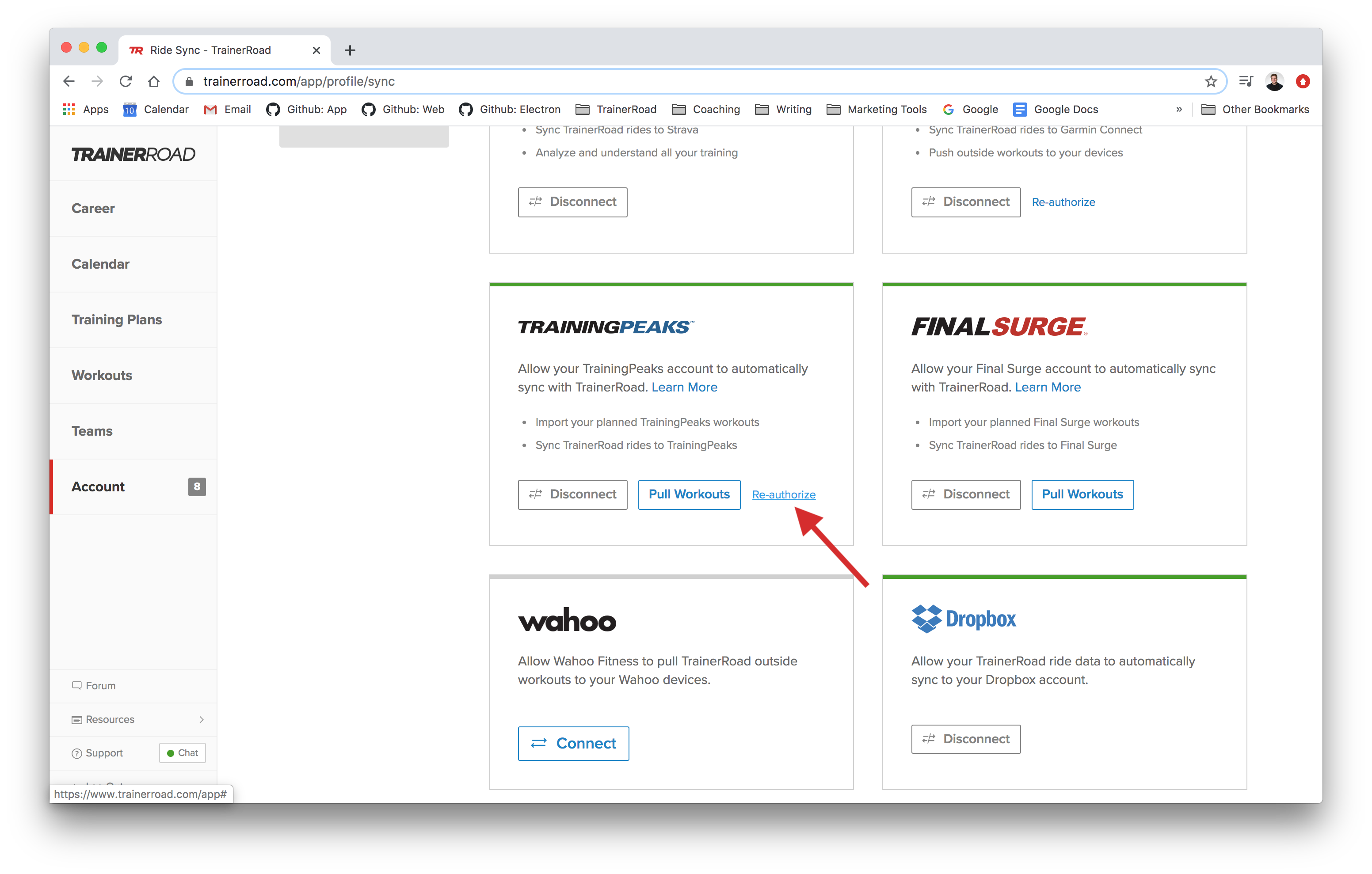 TrainingPeaks – TrainerRoad