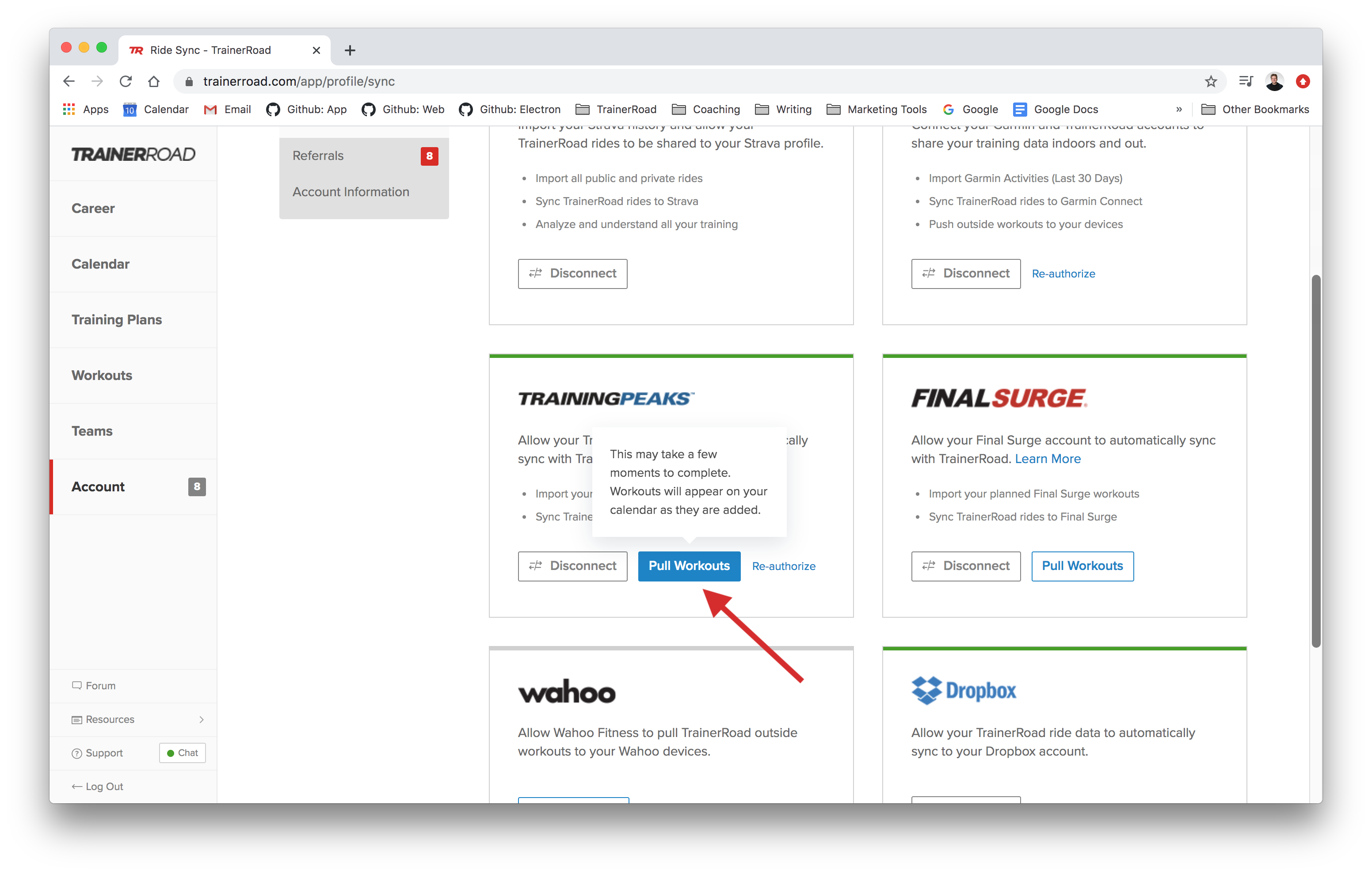 TrainingPeaks – TrainerRoad